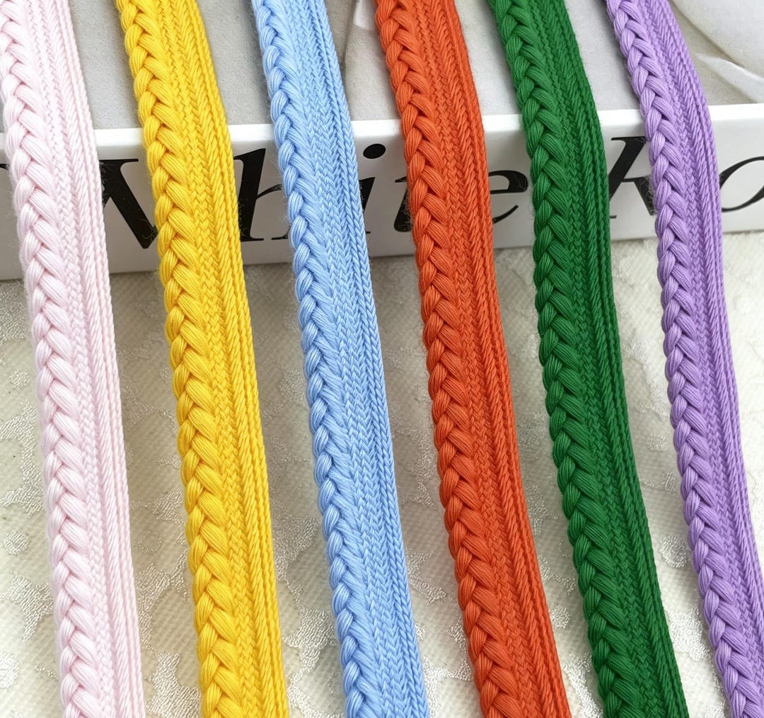 Cotton Piping Cord, Upholstery Piping Trim for Cushions, Sofa, Children ...