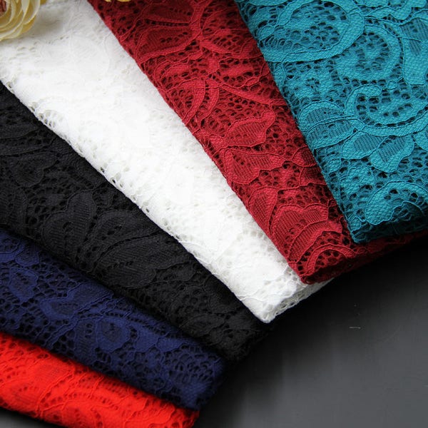 Stretch Lace Fabric - Etsy