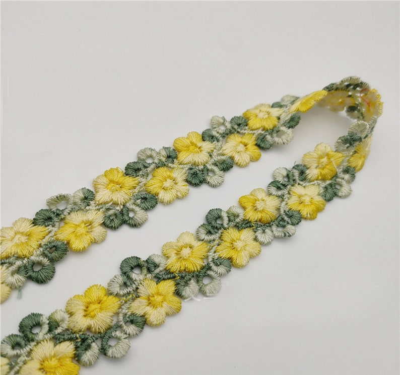 Exquisite Flowers Trim Venice Floral Trimming Colorful - Etsy