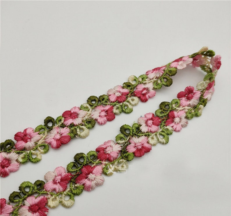 Exquisite Flowers Trim Venice Floral Trimming Colorful - Etsy