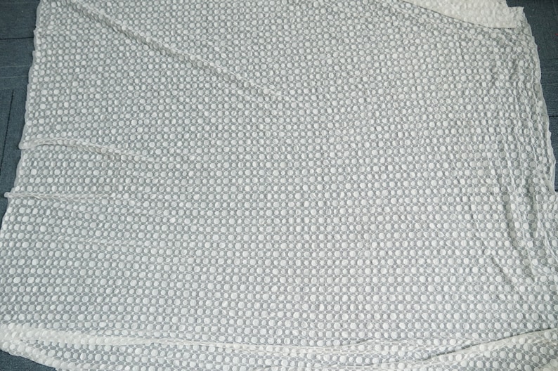 Soft Stretch Fabric off White Circle Design Elastic Lace | Etsy