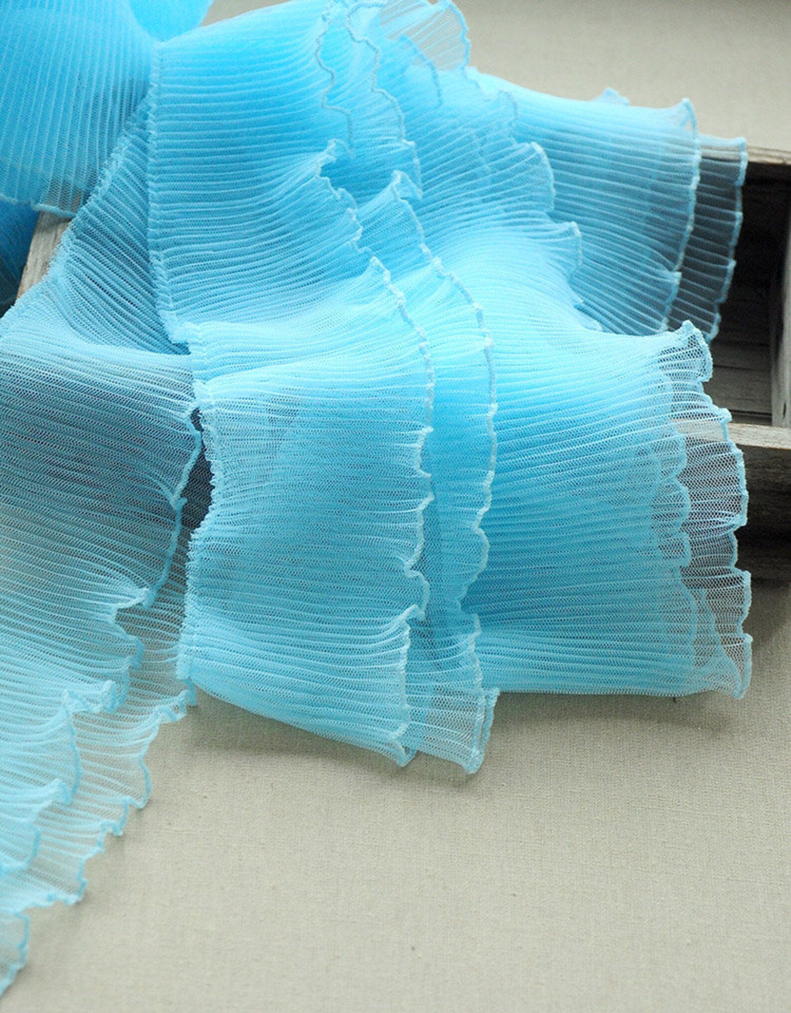 Ruffled Lace Trim Assorted Colors Double Ruffled Ace Doll - Etsy