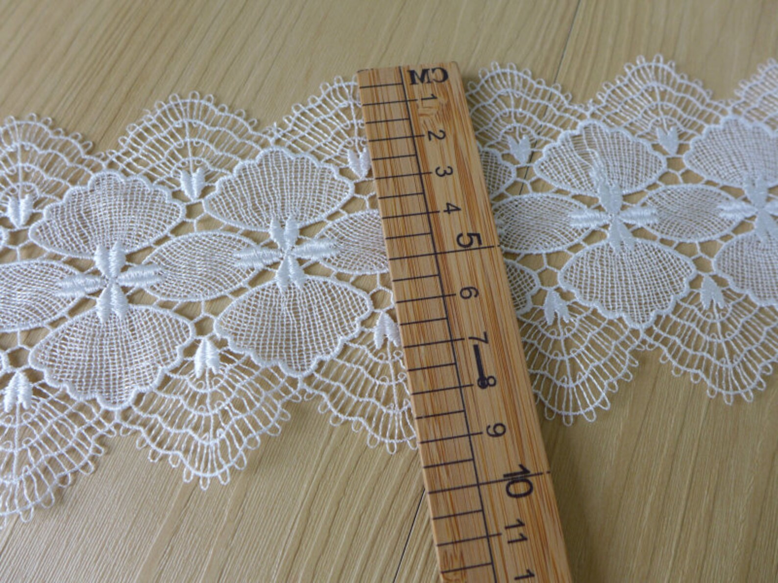 Beutiful Scalloped Lace White Lace Trim Bridal Veil Trim - Etsy