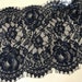 French Chantilly Lace Graceful Rose Flower Lace Delicate Scallops ...