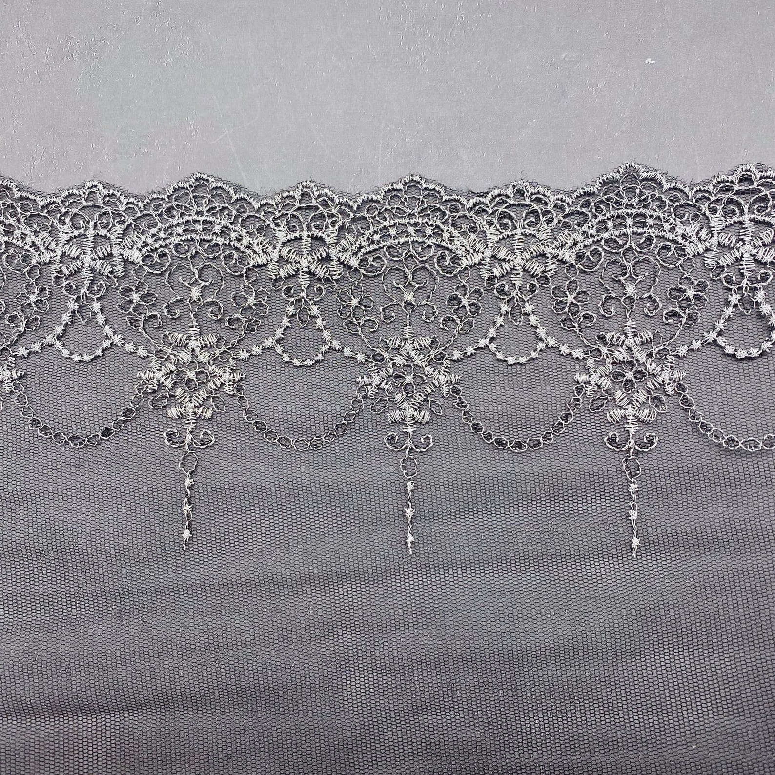Gold / Silver Thread Embroidery Mesh Lace Trimming for Doll Skirt ...