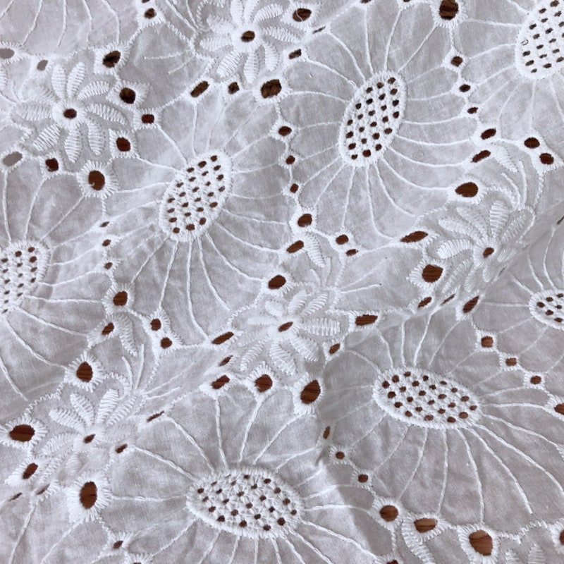 Cotton Eyelet Fabric - Etsy