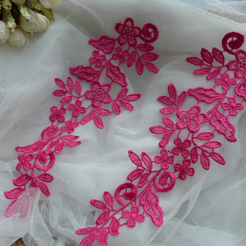 Lace Application Pink - Etsy