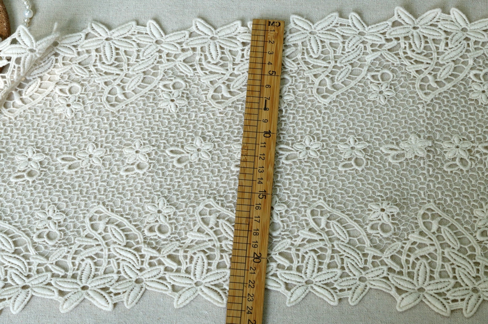 Retro Lace Beige Cotton Crochet Lace Trim for Girl Dress Boho - Etsy