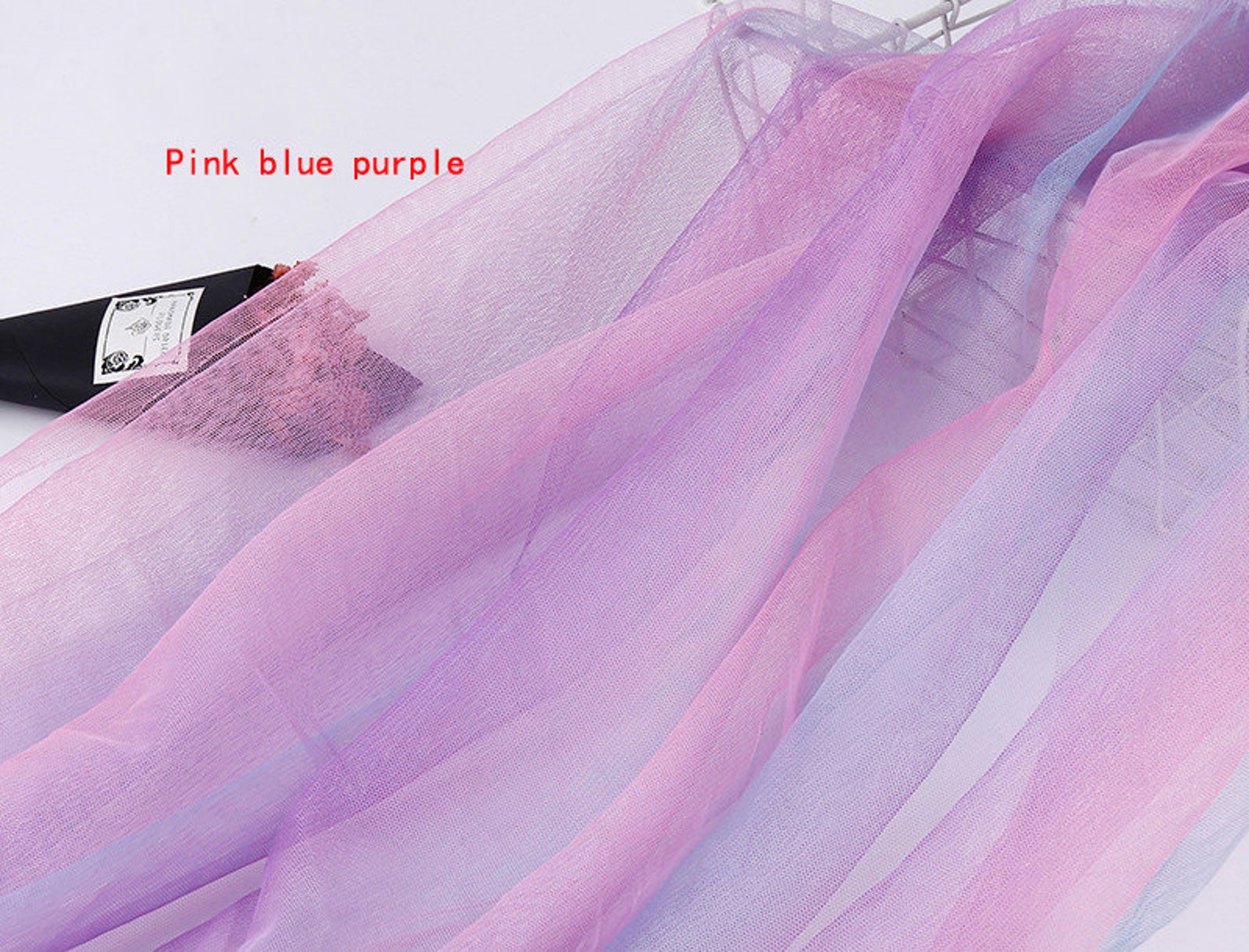Soft Rainbow Tulle Lace Illusion Nylon Tulle Fabric for Ball - Etsy
