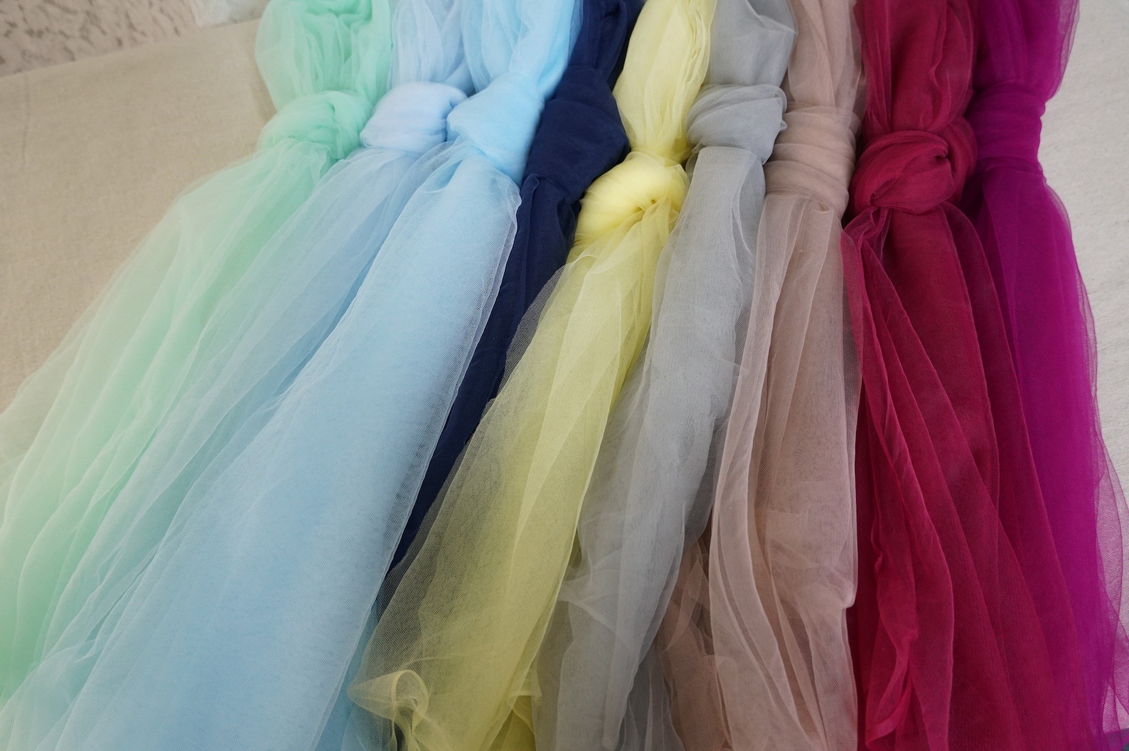 Soft Tulle Fabric Illusion Nylon Tulle Lace for Veils, Birdcage Veils ...