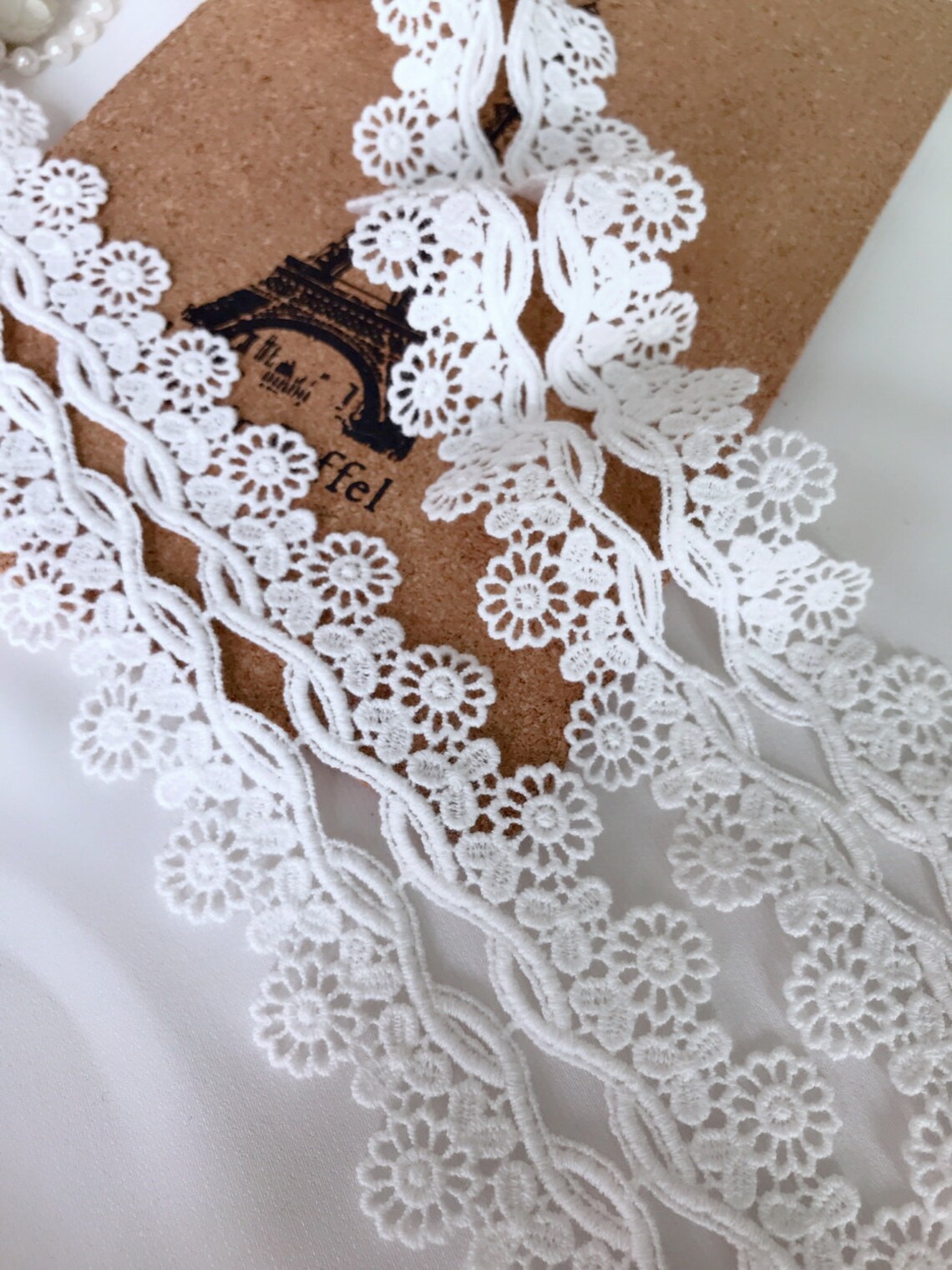 Cotton Lace Retro Circle Trim Lace off White Cotton Lace Trim - Etsy