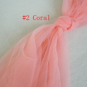 Soft Tulle Fabric Illusion Nylon Tulle Lace for Veils, Birdcage Veils ...