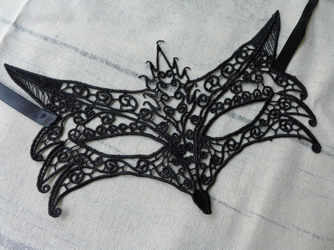 Sexy Black Fox Mask for Masquerade, Wedding, Carnival, Party, Halloween ...