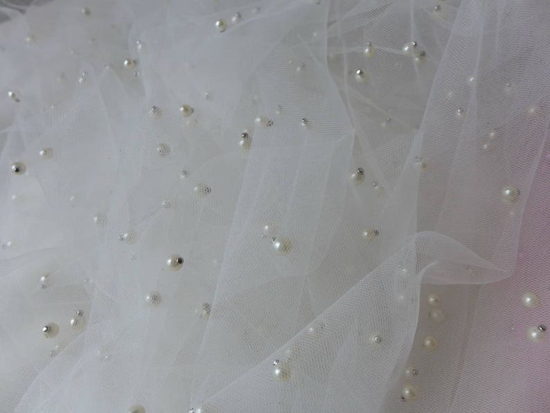 Unique Beading Lace Fabric Soft Tulle Dress Lace Fabric | Etsy