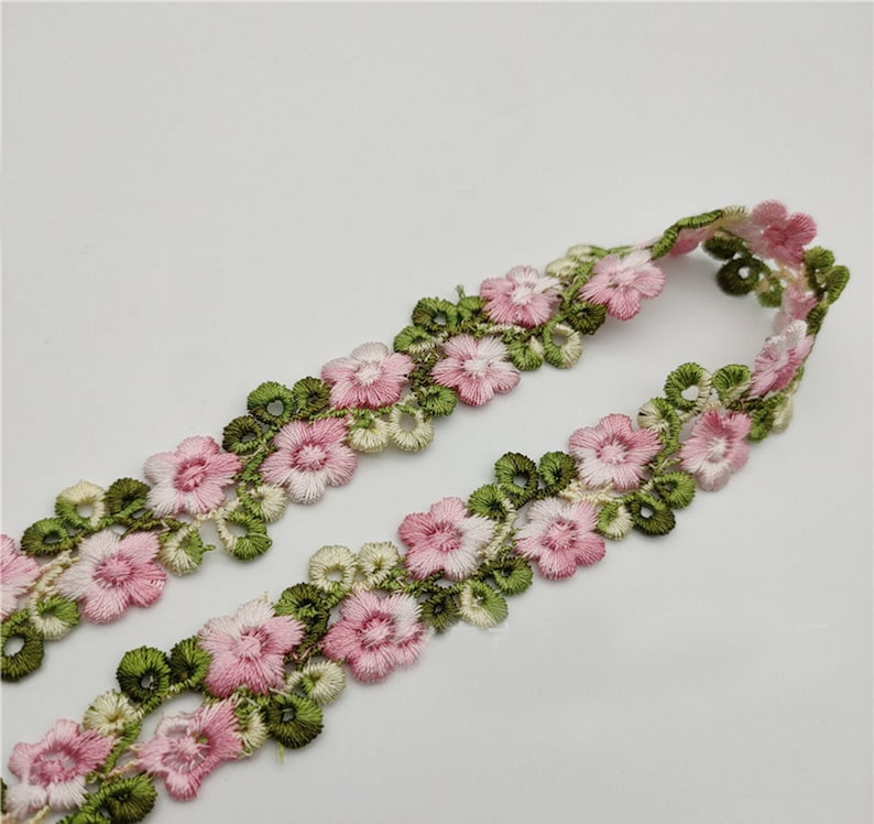 Exquisite Flowers Trim Venice Floral Trimming Colorful - Etsy