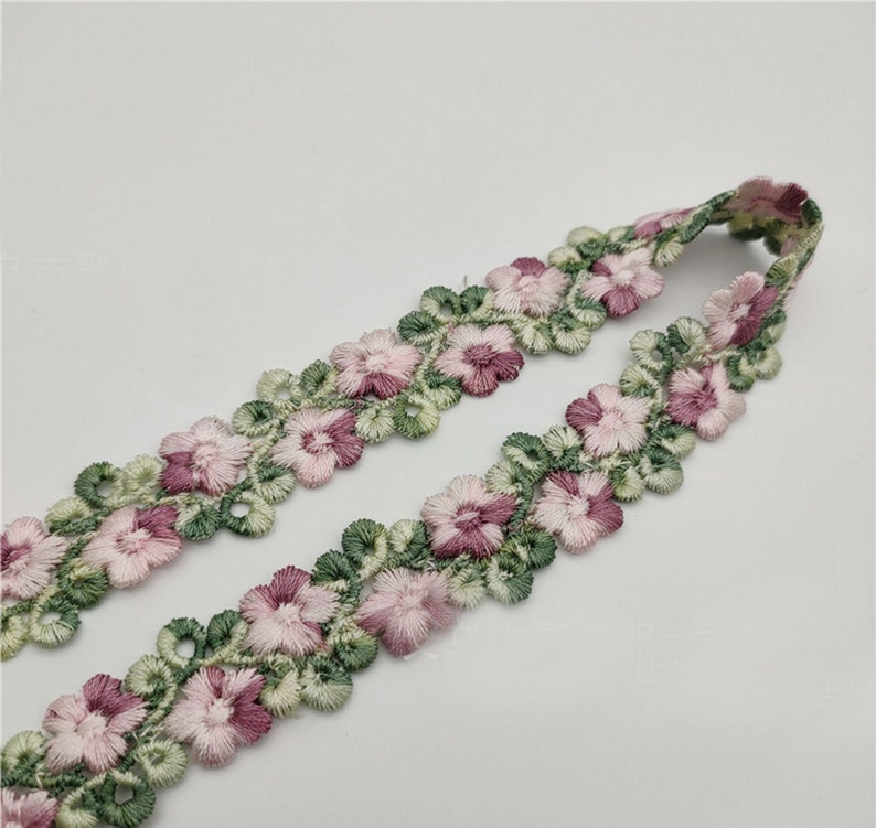 Exquisite Flowers Trim Venice Floral Trimming Colorful - Etsy