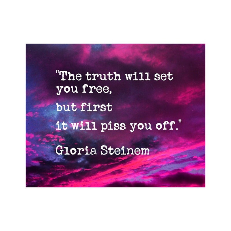 Gloria Steinem Poster - Etsy