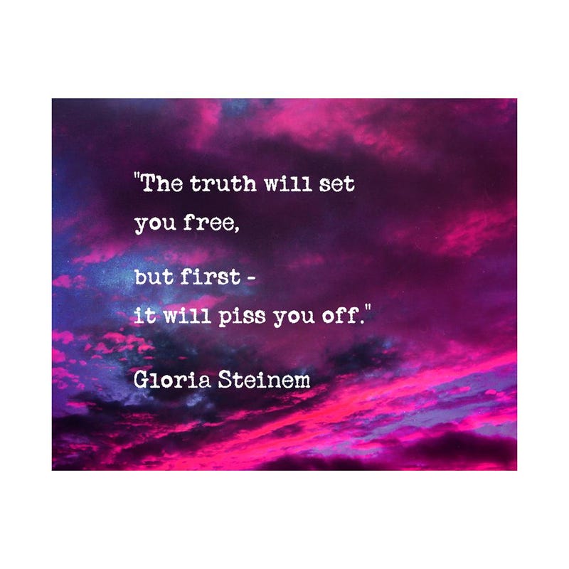Gloria Steinem Poster - Etsy