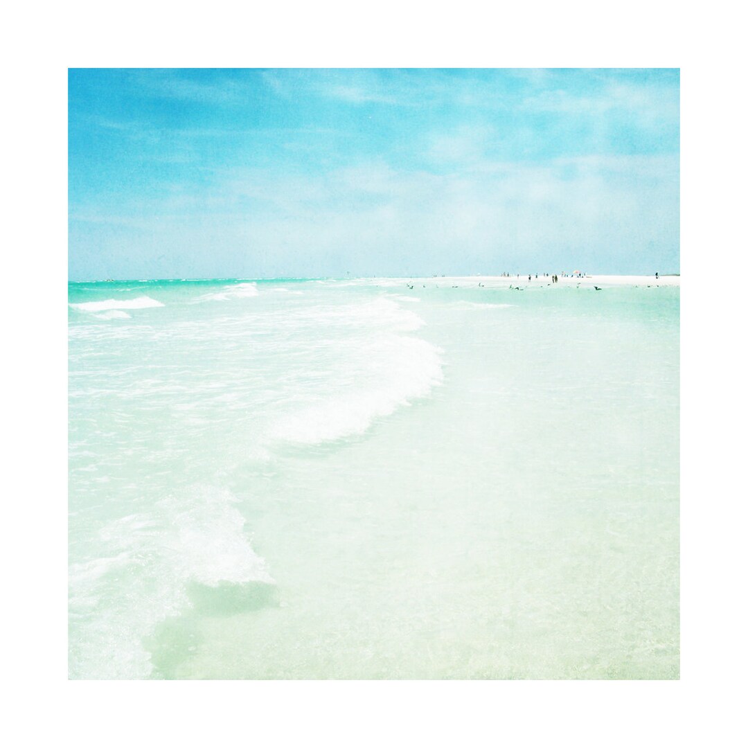 Siesta Key, Florida Art, Large Beach Art, Large Ocean Print, 20x20 ...