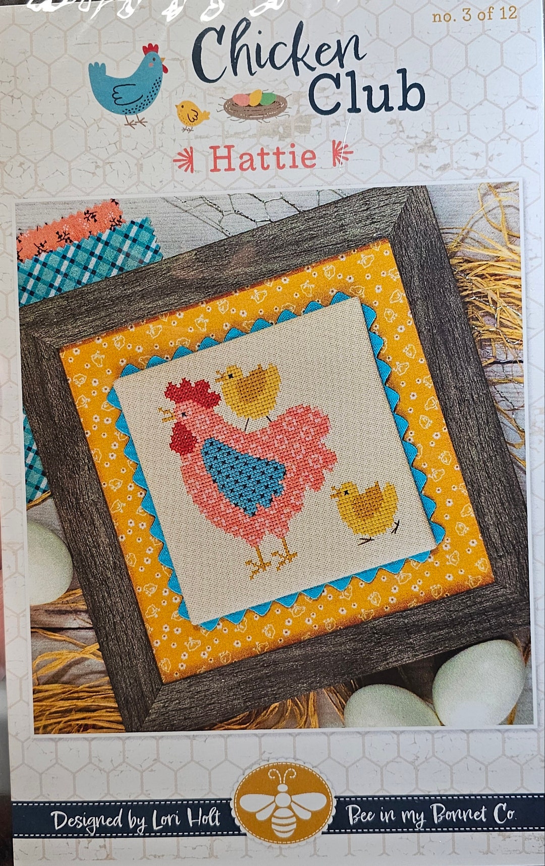 It's Sew Emma Chicken Club 3 hattie - Etsy