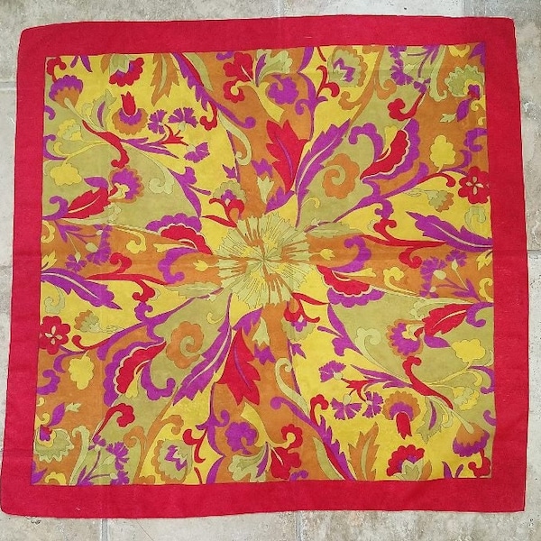 Bright Yellow Scarf - Etsy