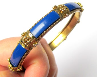 Royal Blue Bangle - Etsy