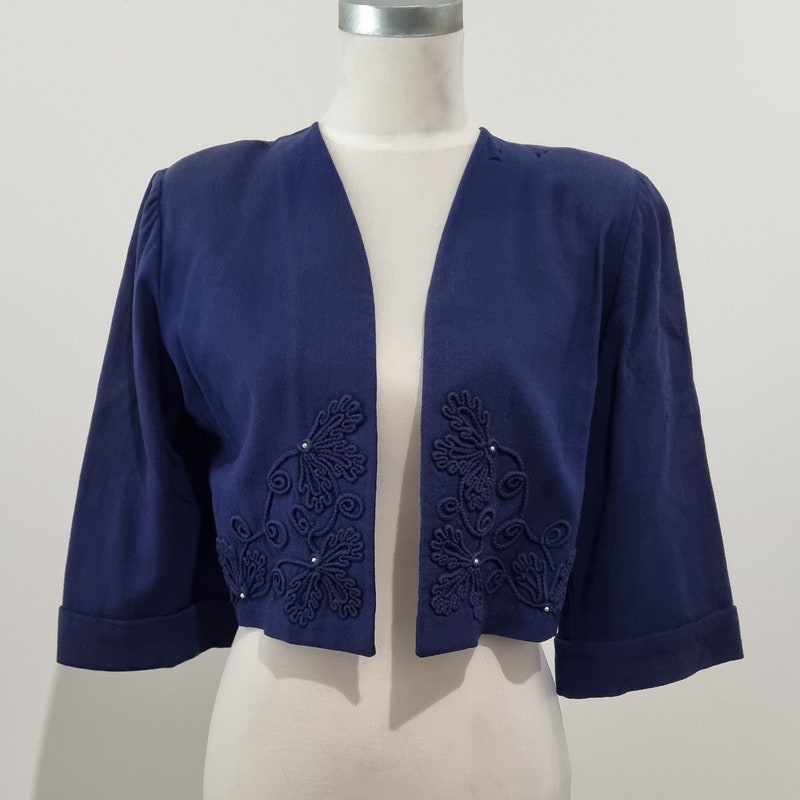 1940s Bolero Jacket - Etsy