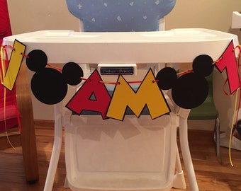 Mickey High Chair | Etsy