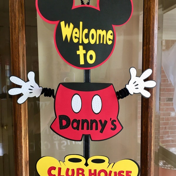 Mickey Mouse Funhouse Sign - Etsy
