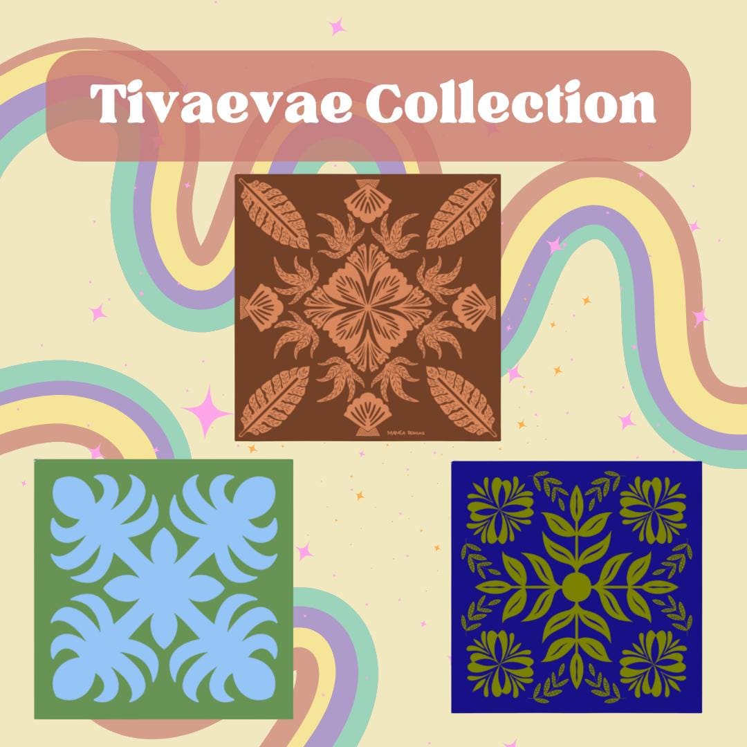 Tivaevae Tivaivai Tifaifai Sticker Collection - Etsy