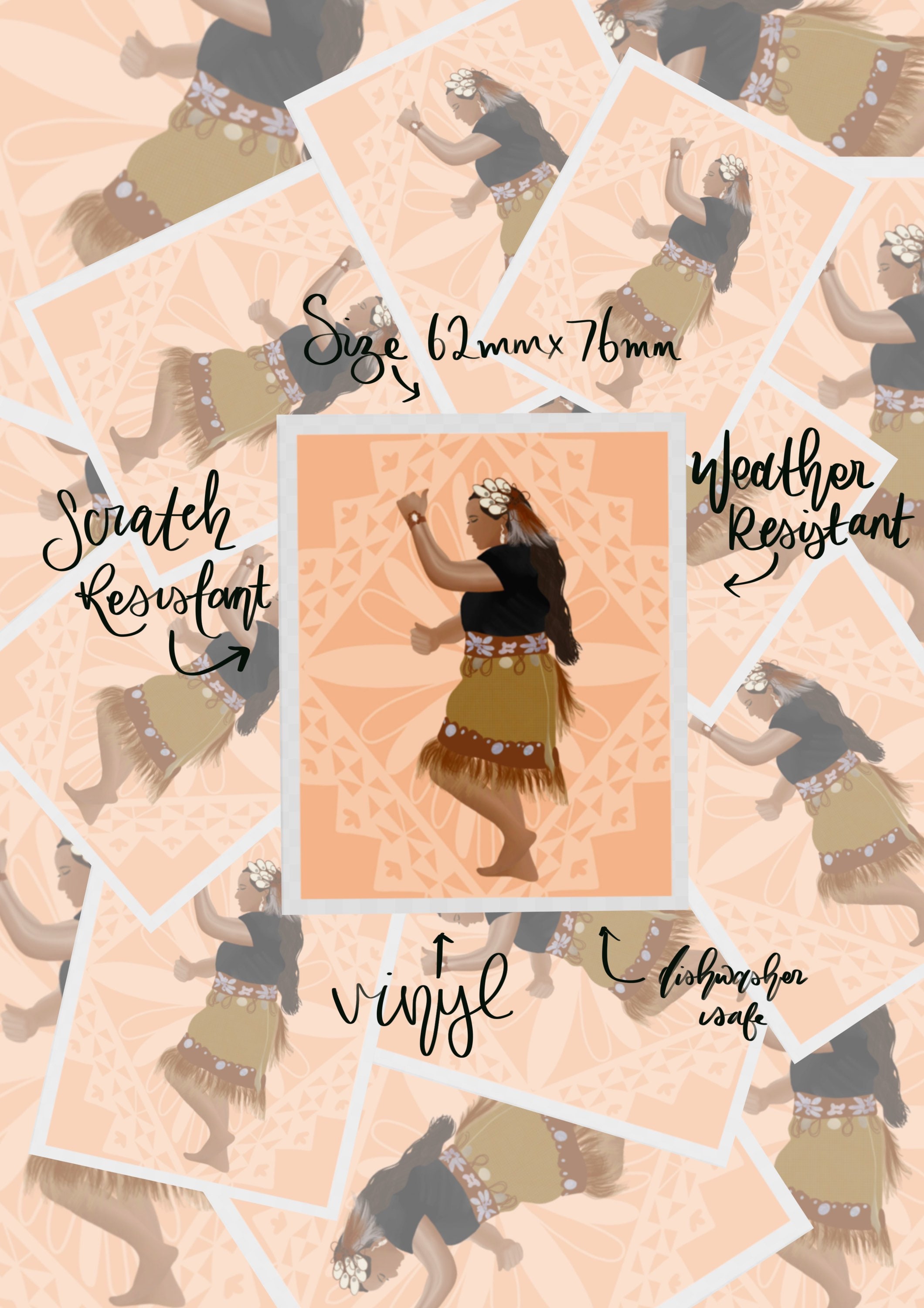 Tongan Tauolunga Sticker - Etsy Australia