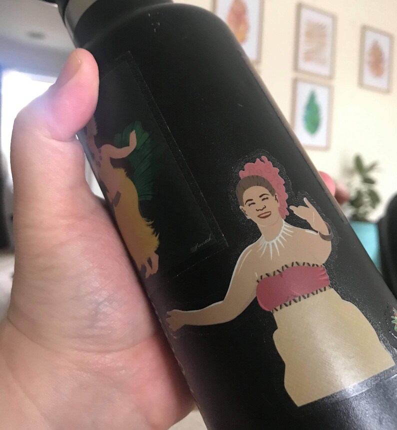 Samoan Mama Siva- STICKER - Etsy