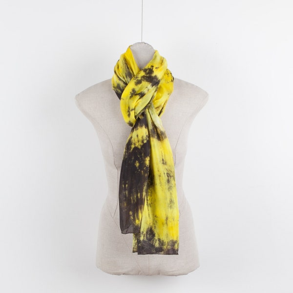 Yellow Scarf - Etsy
