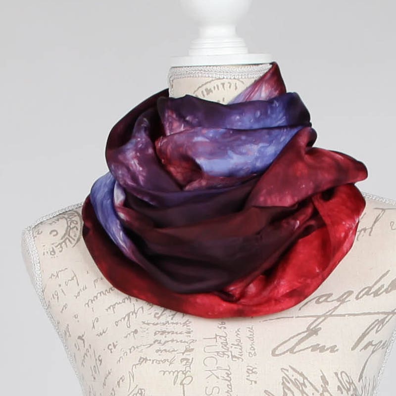 Red White Blue Scarf - Etsy