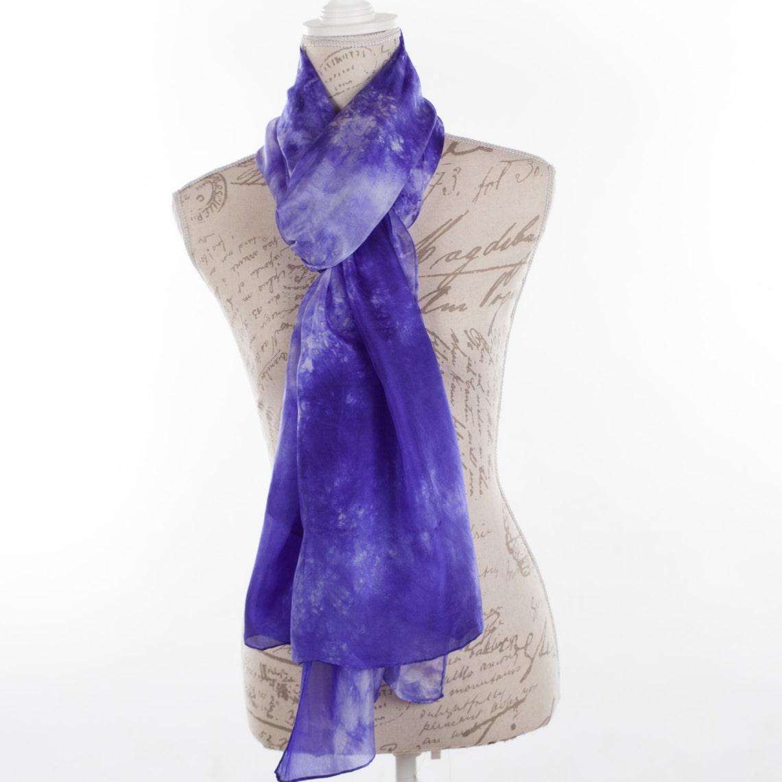 Violet Silk Scarf / Mauve Silk Shawl / Large Purple Silk | Etsy