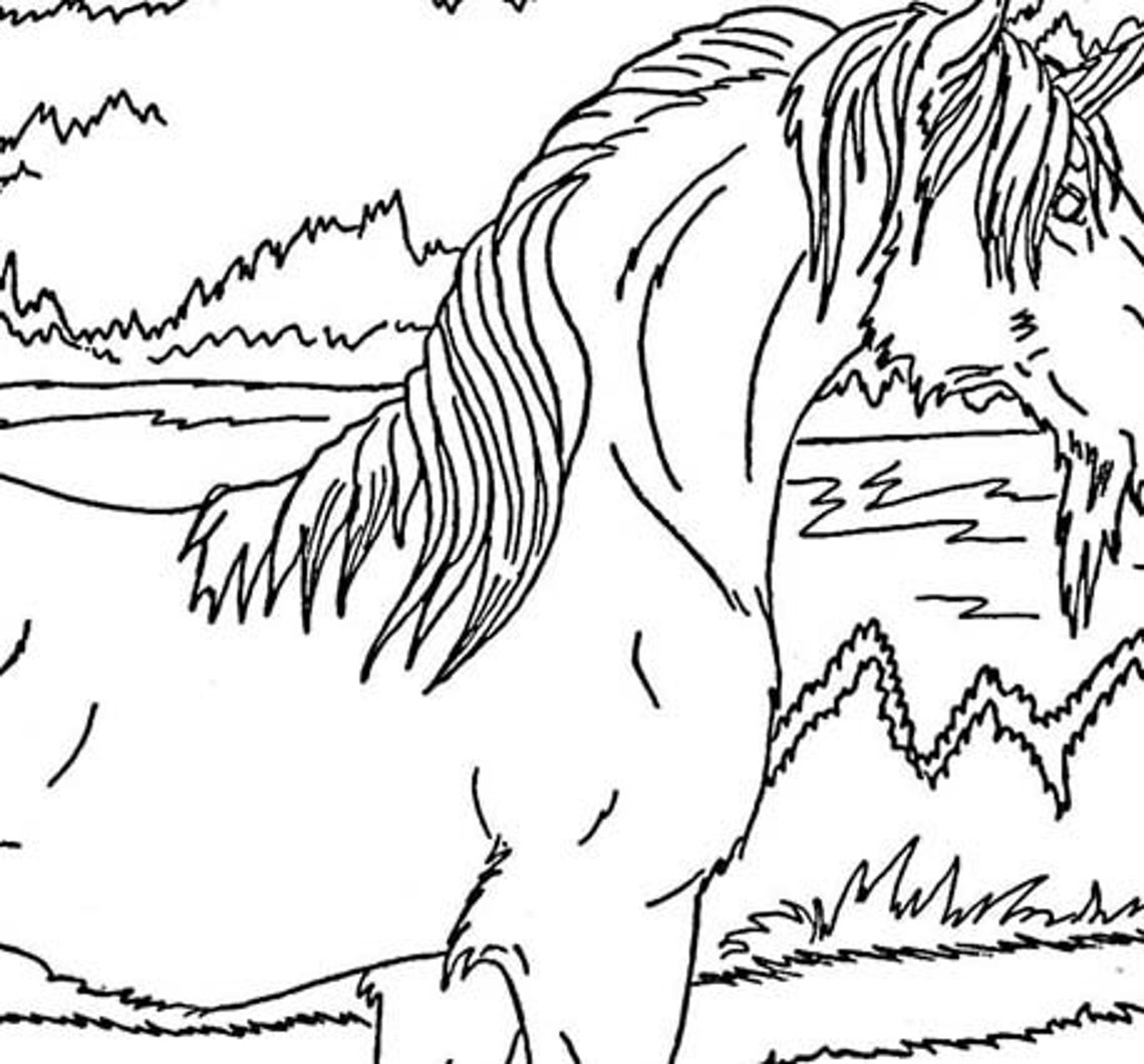 Unicorn Sentinal Coloring Page Digital Download - Etsy