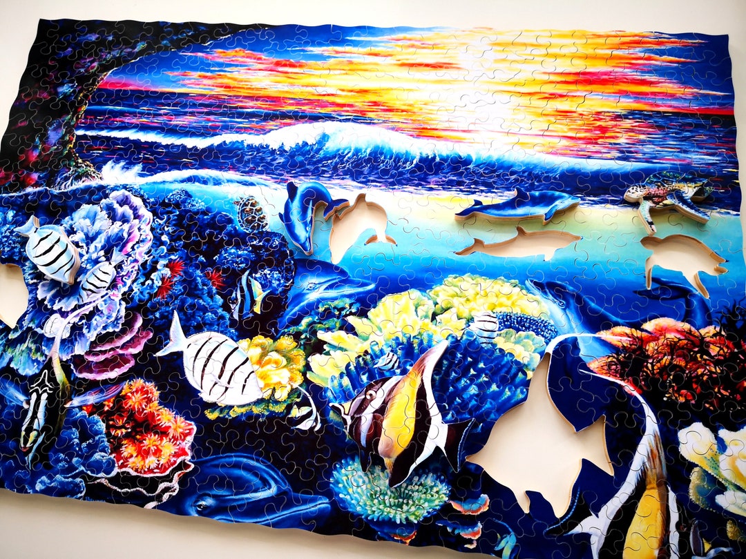 Jigsaw Puzzles for Adults / Custom Wood Puzzle / Wooden Family Puzzle ...