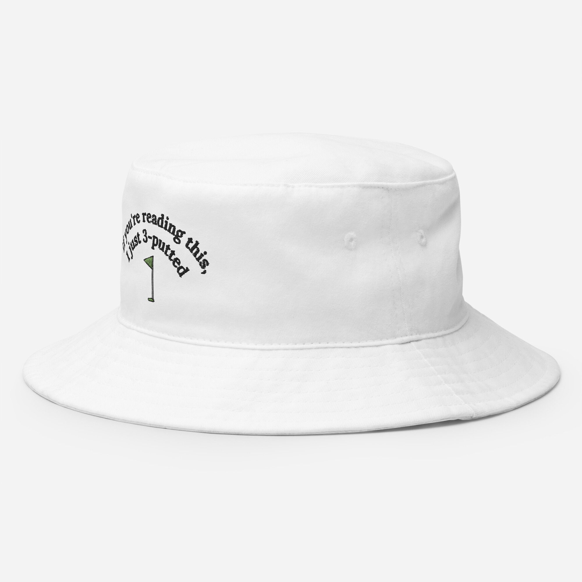 3-putt Bucket Hat | Golf Bucket Hat for Men or Women | Bucket Hat for ...