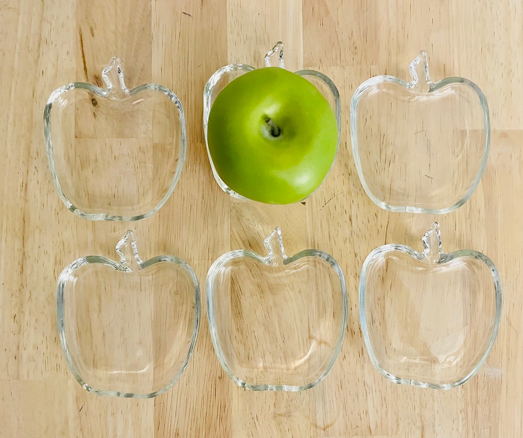 Set of 6 Atlas Hazel Mini Apple Plates / Trays - Etsy