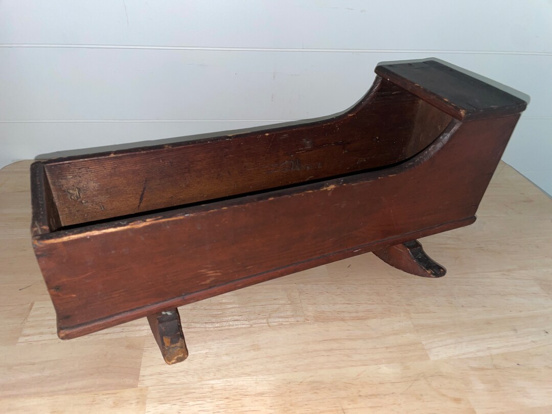 Antique Primitive Doll Cradle Hood - Etsy