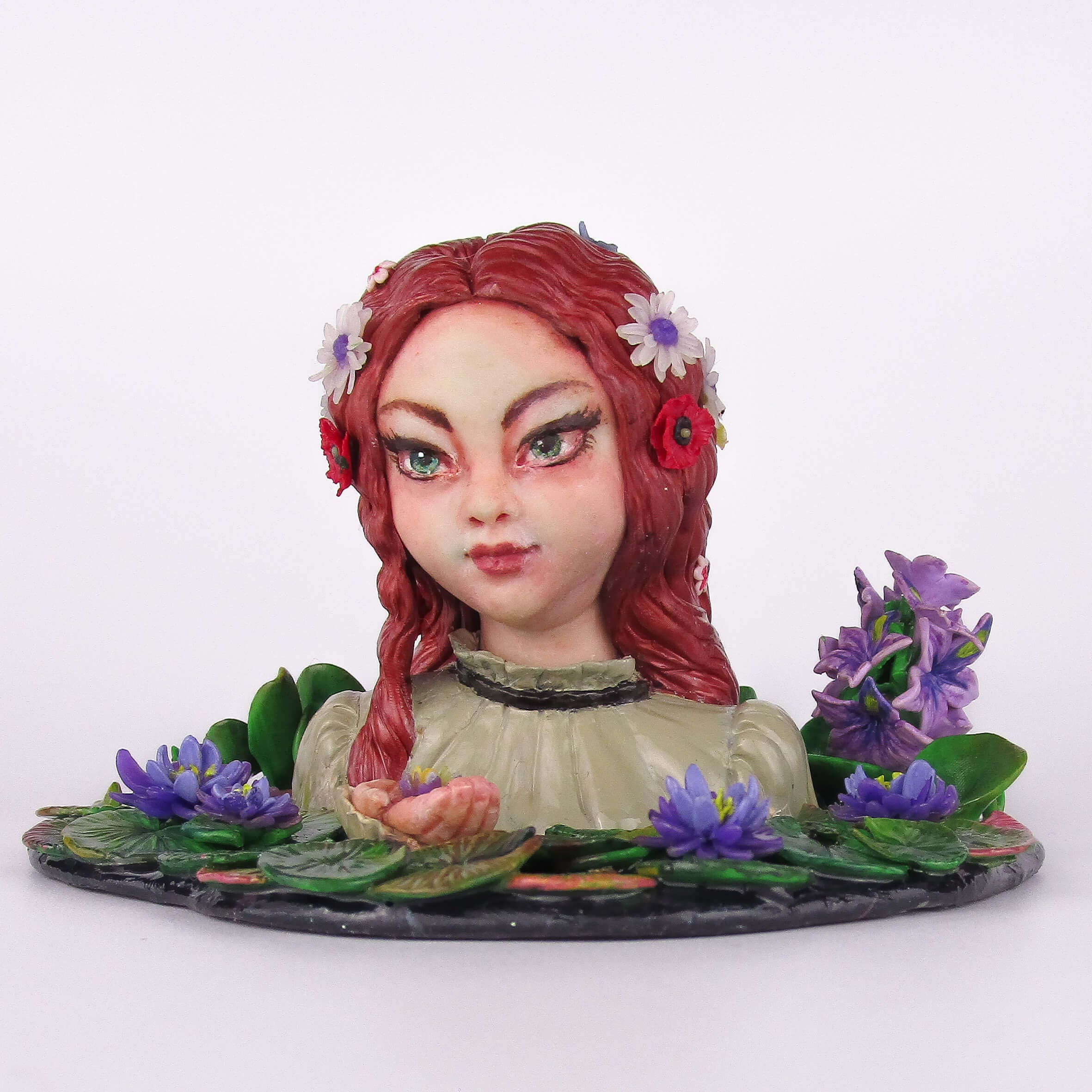 Polymer Clay Figure Sculpture, Sculpture Art Pop Surrealism Handmade ...