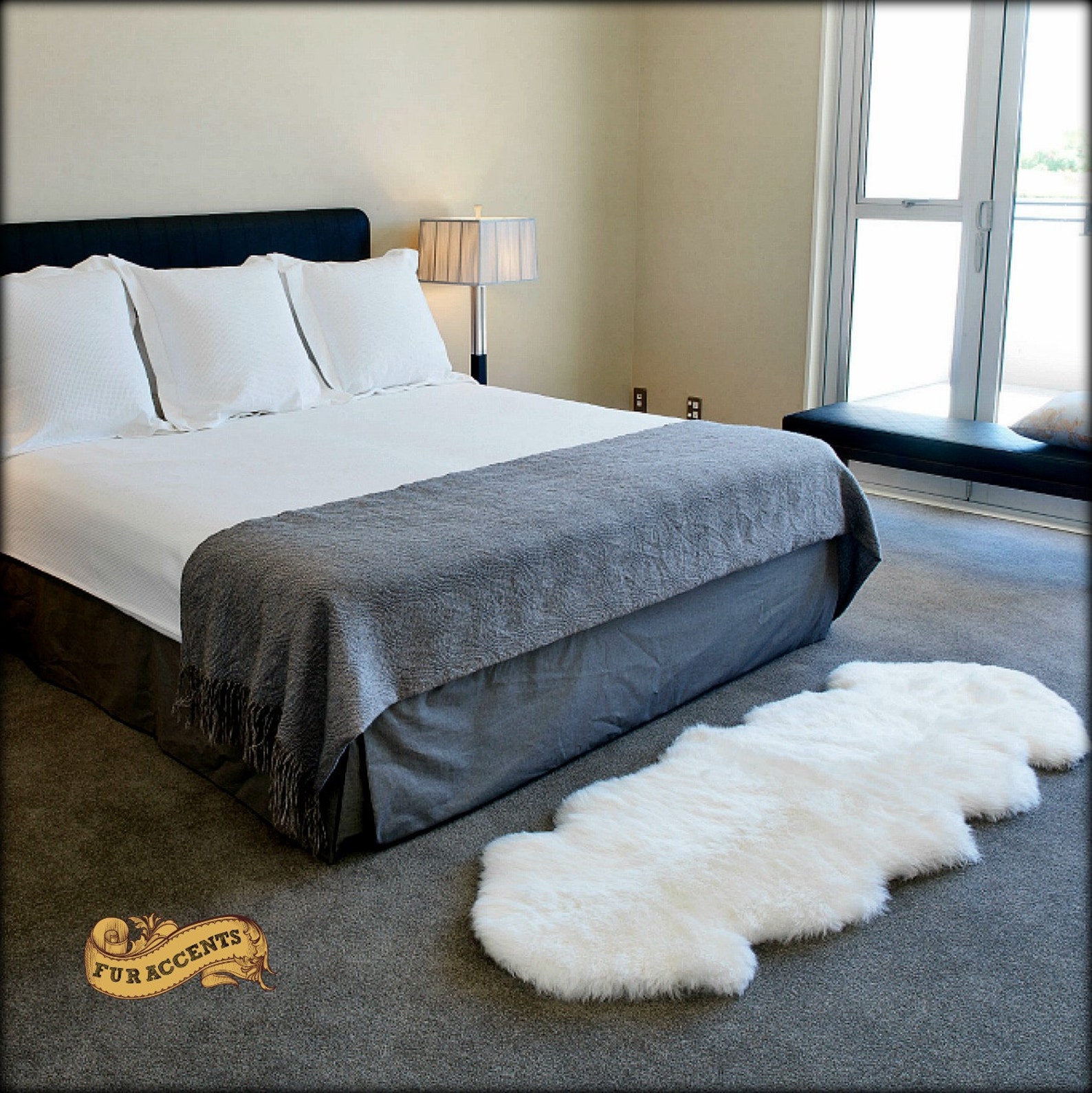 Shaggy Faux Fur Area Throw Rug Double Sheepskin Faux - Etsy