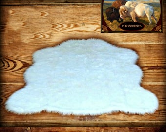 Bear Skin Pelt Rug Faux Fur Grizzly Bear Polar Bear Teddy - Etsy