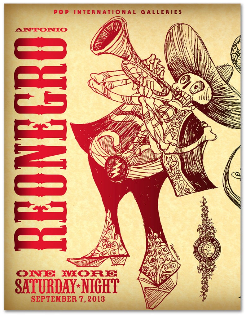 MARIACHI BAND Reonegro Gallery Show Poster - Etsy