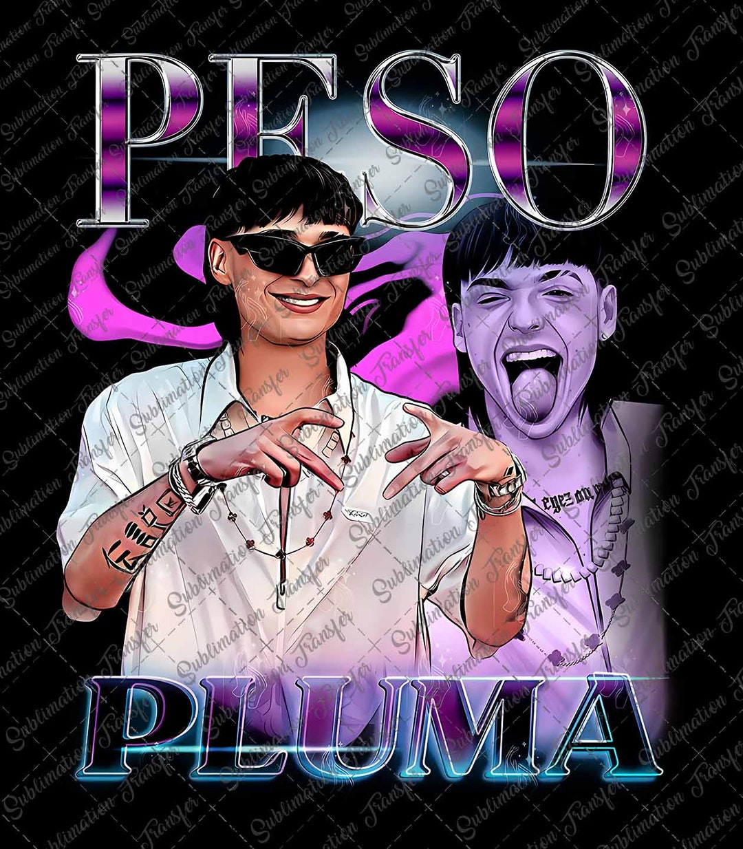 Peso Pluma PNG Peso Pluma Shirt Design Dowload New Peso - Etsy Canada