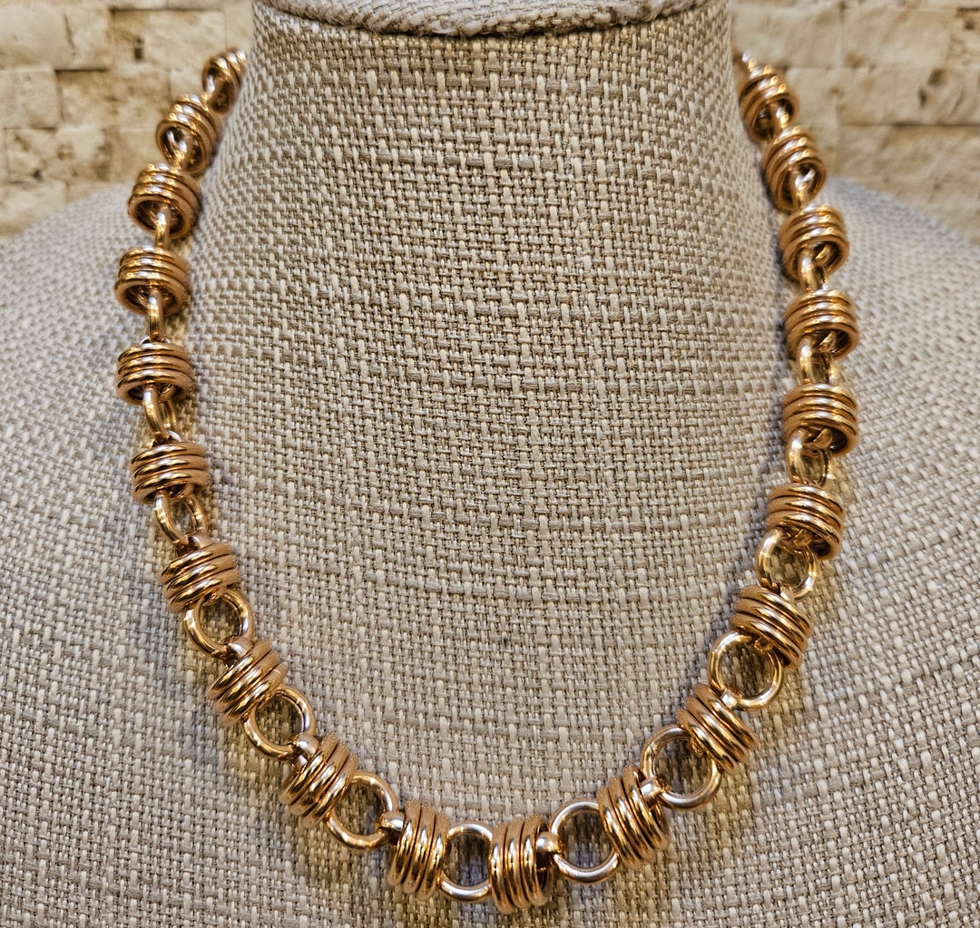 14k Rose Gold Milor Chain Italian 18 Inches - Etsy