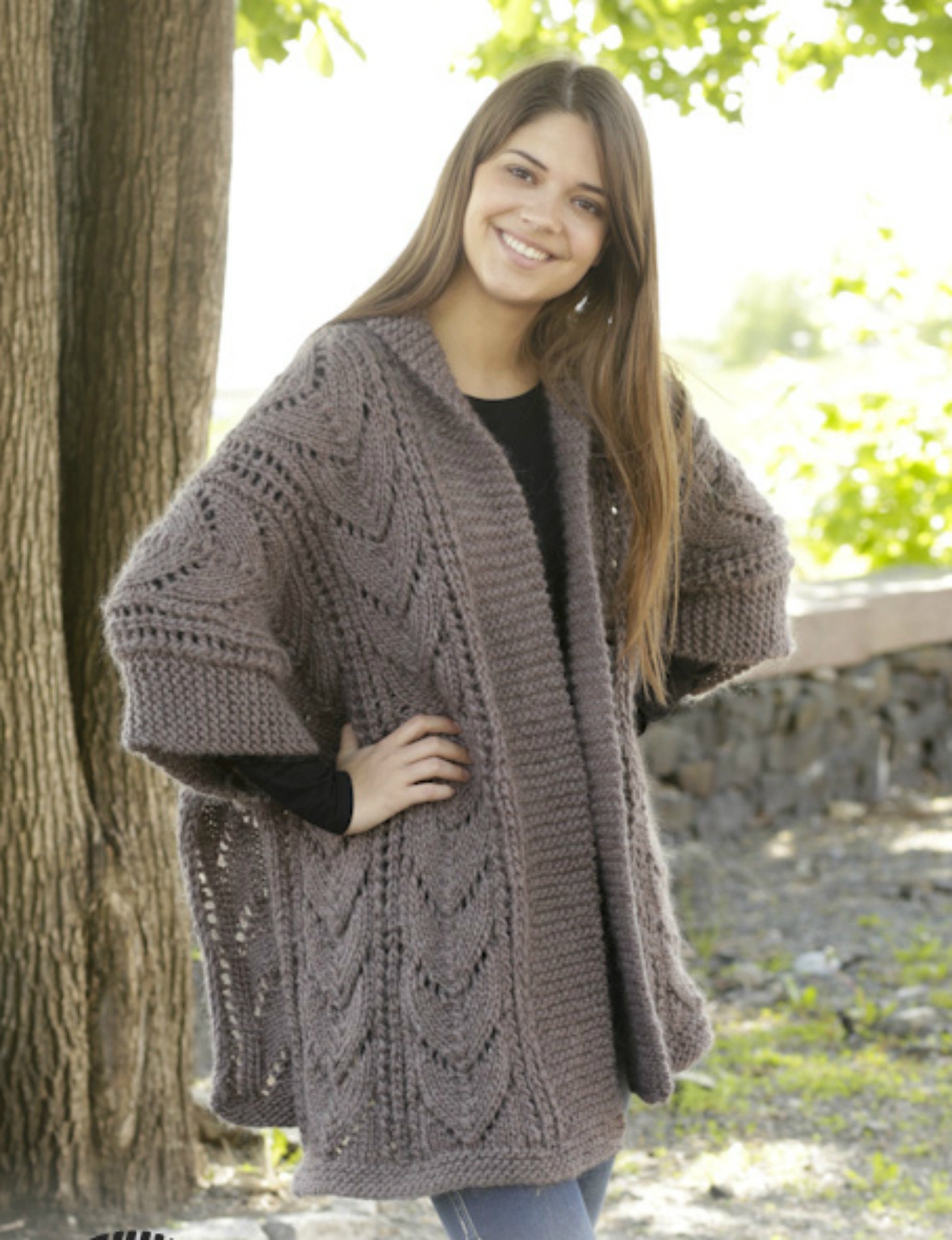 Chunky Knit Poncho, Cozy Knit Overcoat, Hygge Wool Mantle, Heavy ...