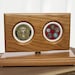 Challenge Coin 2-coin Rotating Display Natural Woods Perfect for ...