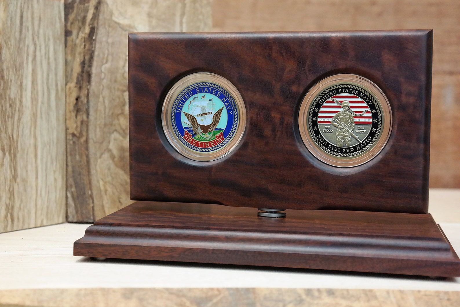 Police Coin Stand Challenge Coin Display Military Coin - Etsy
