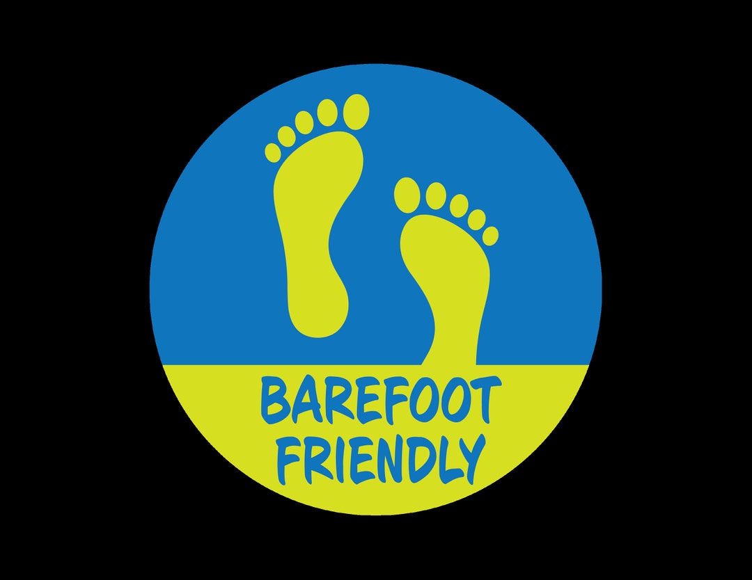 Barefoot Stickers. 3”x3”. Show Your Support & Tolerance for People Who ...
